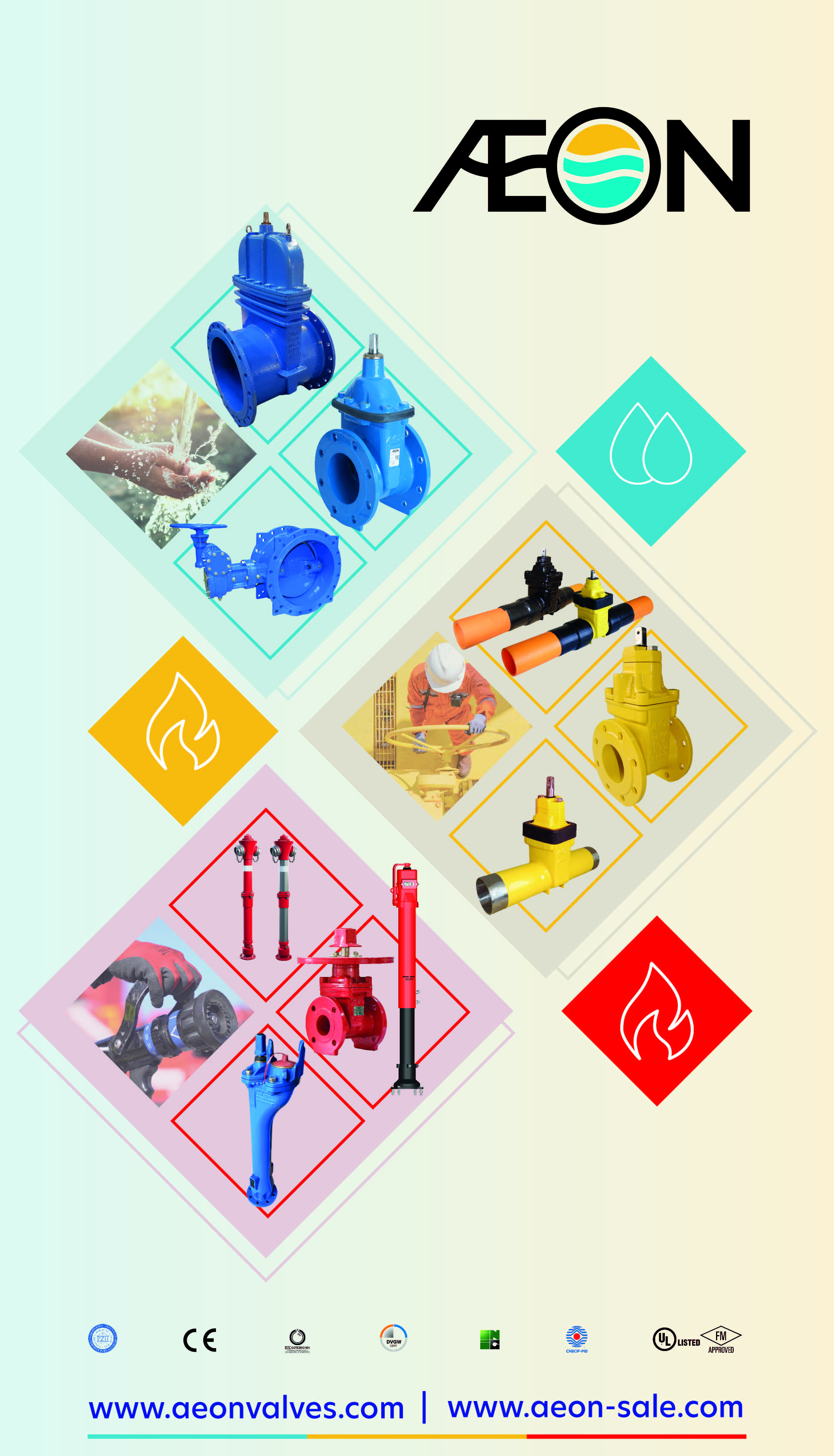 Przegląd produktów AEON - Aeon Valves